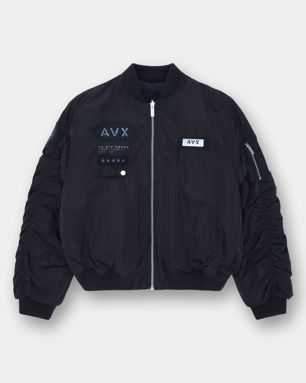 Apex MA1 Bomber Jacket - Black – AVX